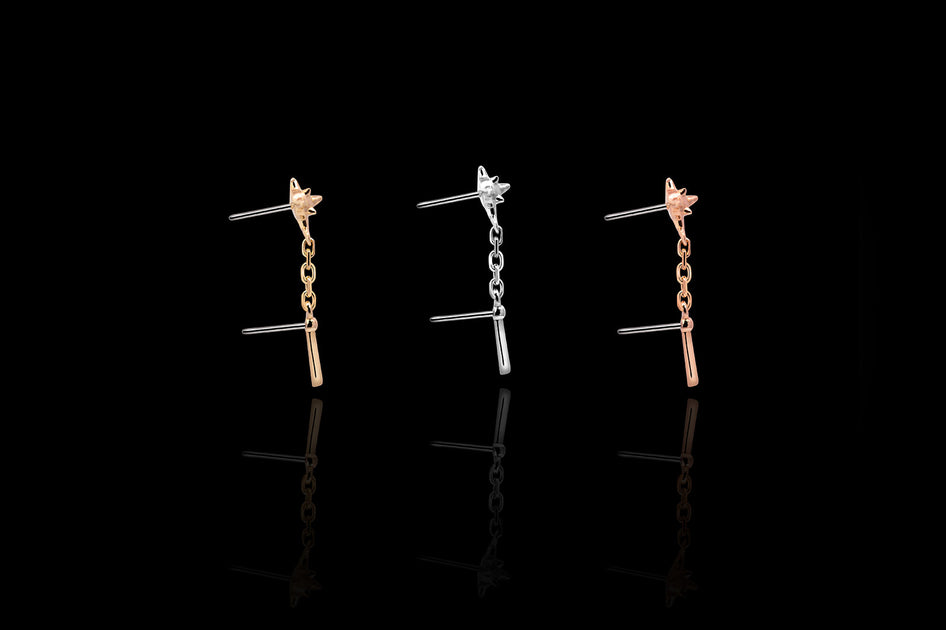 Flail - Rose Gold – Junipurr Jewelry