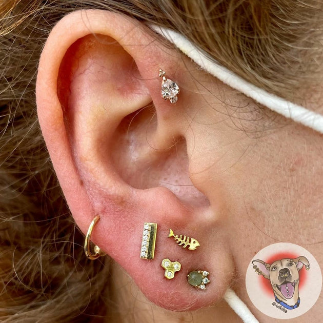 Raise the Bar - Rose Gold – Junipurr Jewelry